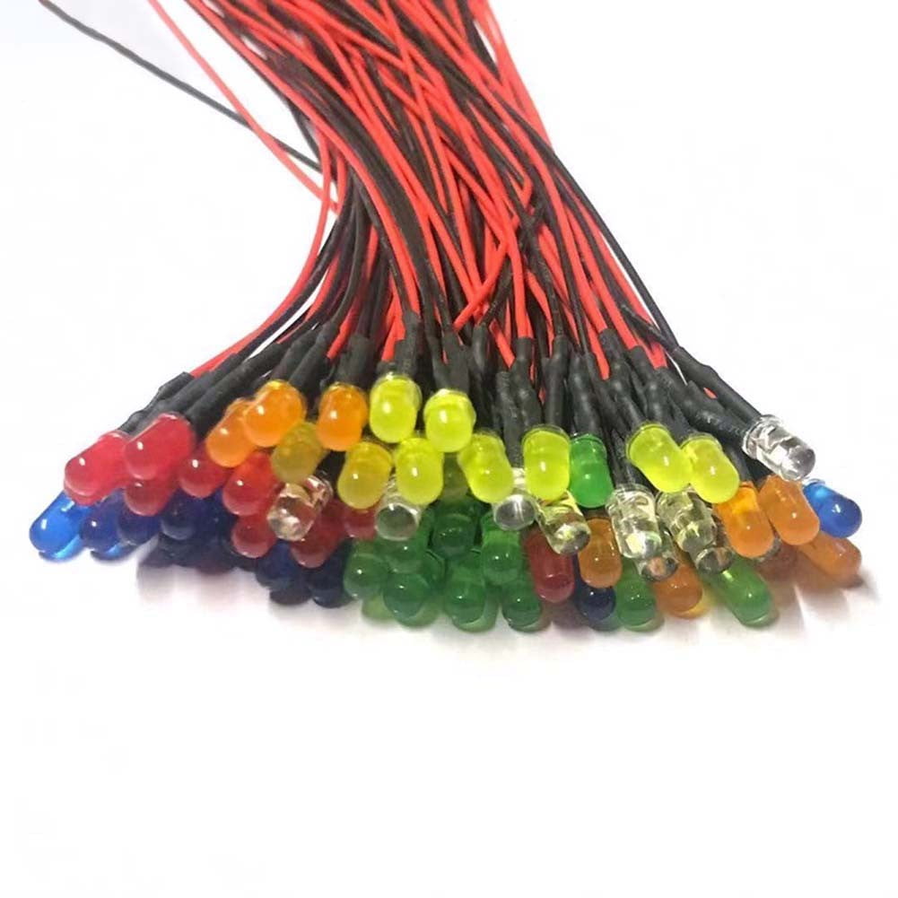 Craft With Confidence 50 Pre Wired Individual Led Lights In Assorted ...