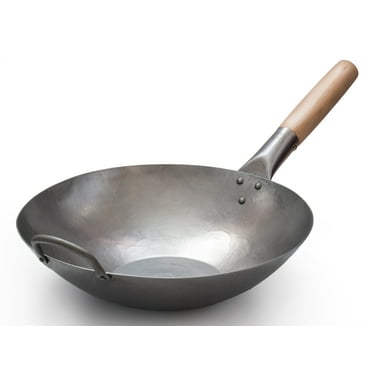 Babish 13-inch Carbon Steel Wok - Walmart.com
