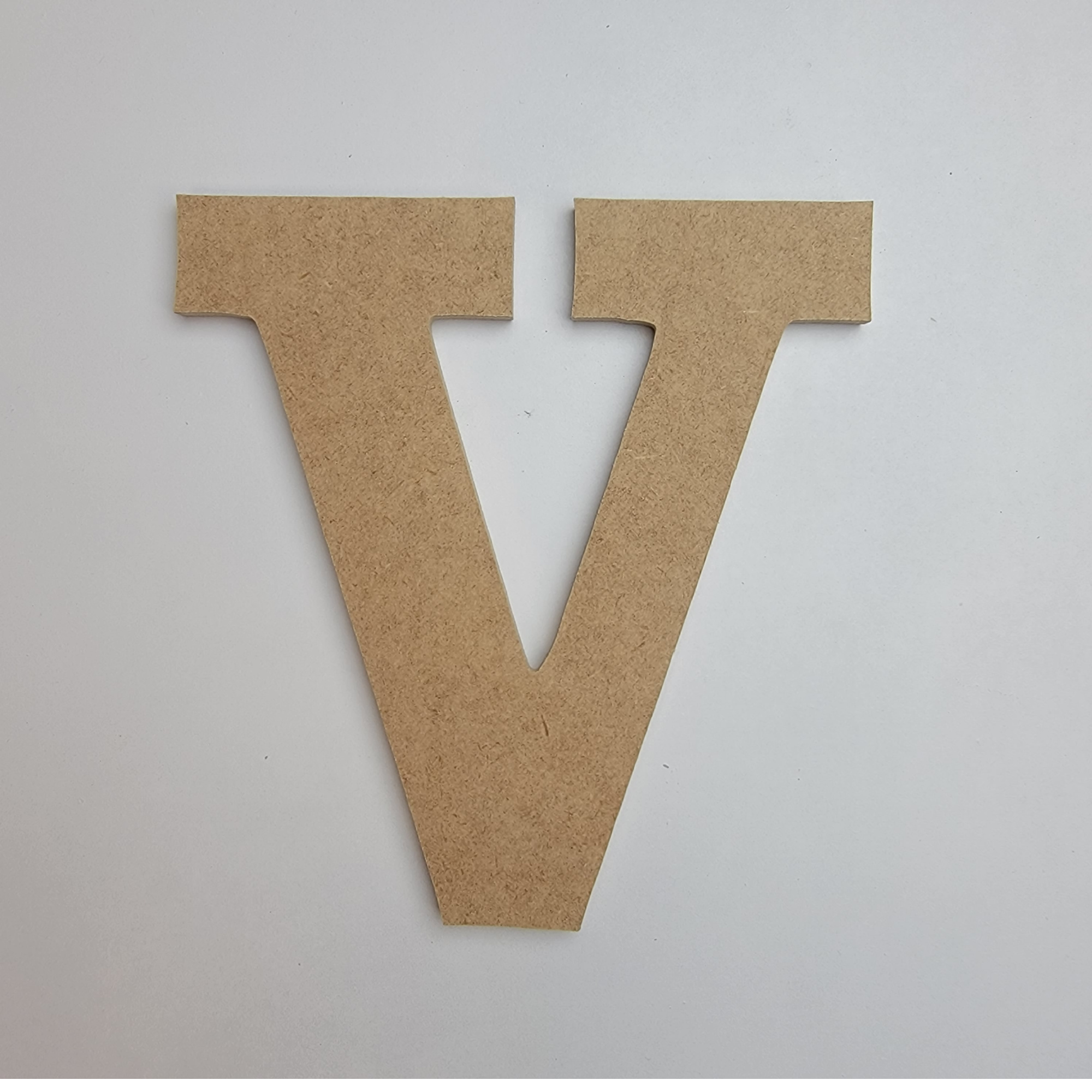 Craft Wooden Unfinished Letter 4" Tall V, Wood Wall Letter, Rockwell ...