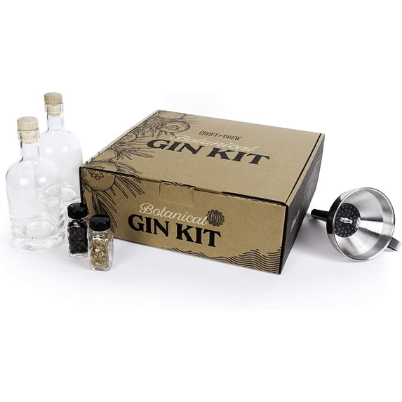 Craft a Brew Botanical Gin Kit,Transform Vodka into Gin, Includes 2 ...