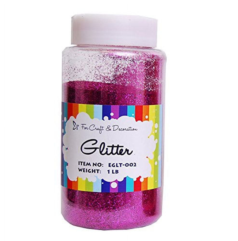 Craft and Party, 1 pound bottled Craft Glitter for Craft and Decoration ...