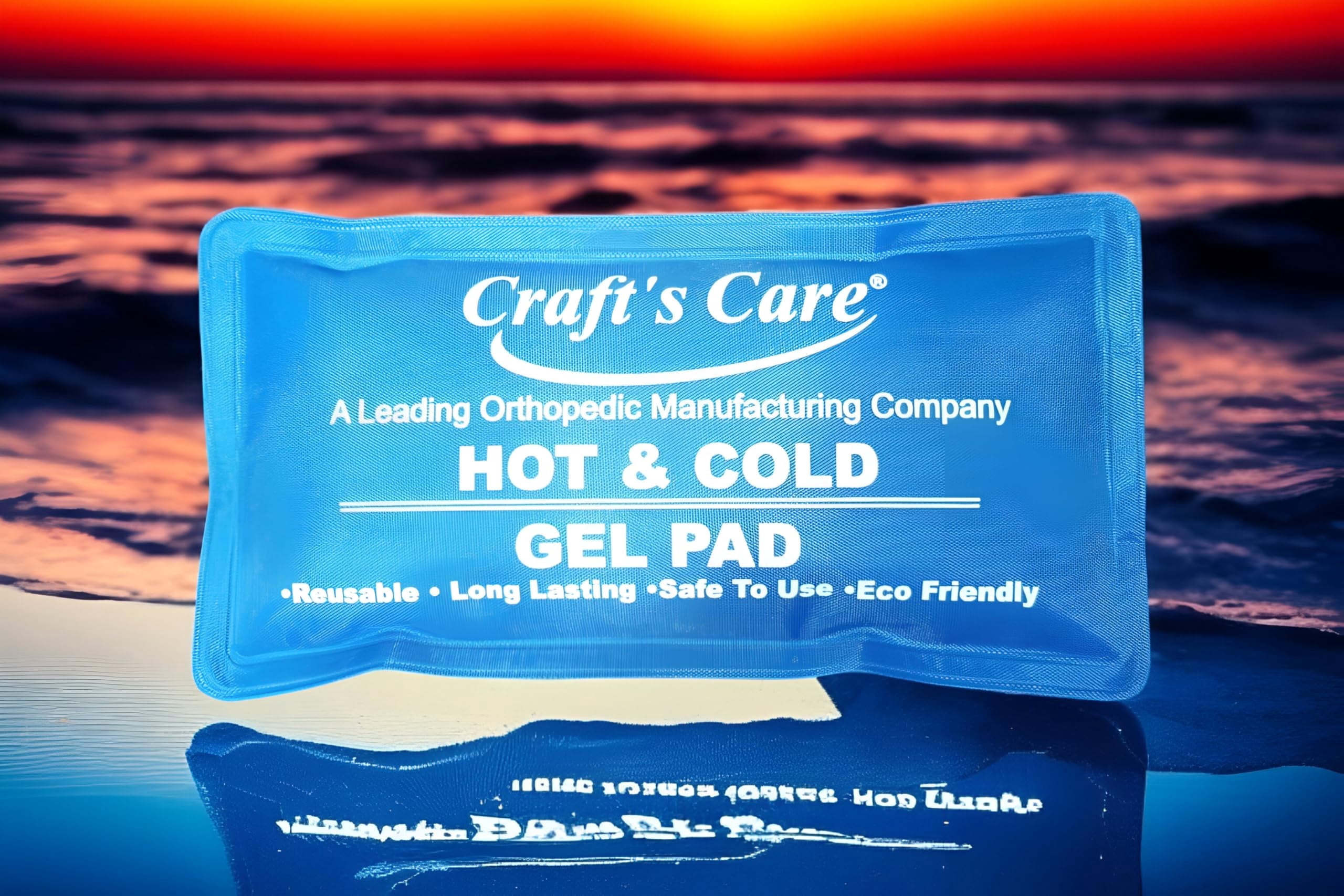 Craft's Care Hot & Cold Pack Gel Pad - Pain Relief Ice Pack ...