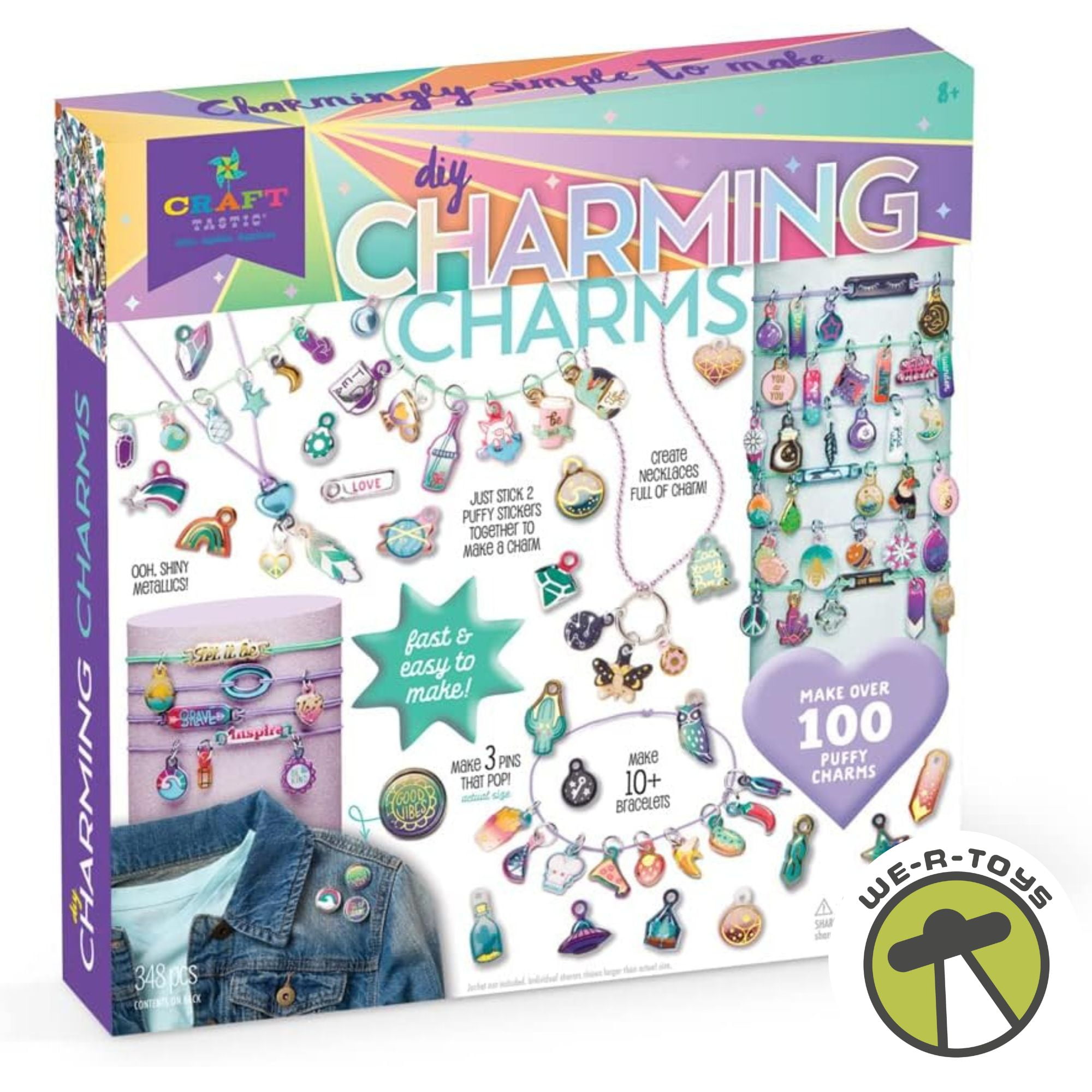 Craft-tastic DIY Charming Charms Creative Craft Kit - Walmart.com