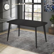 Counter Height Dining Table, Black - Walmart.com