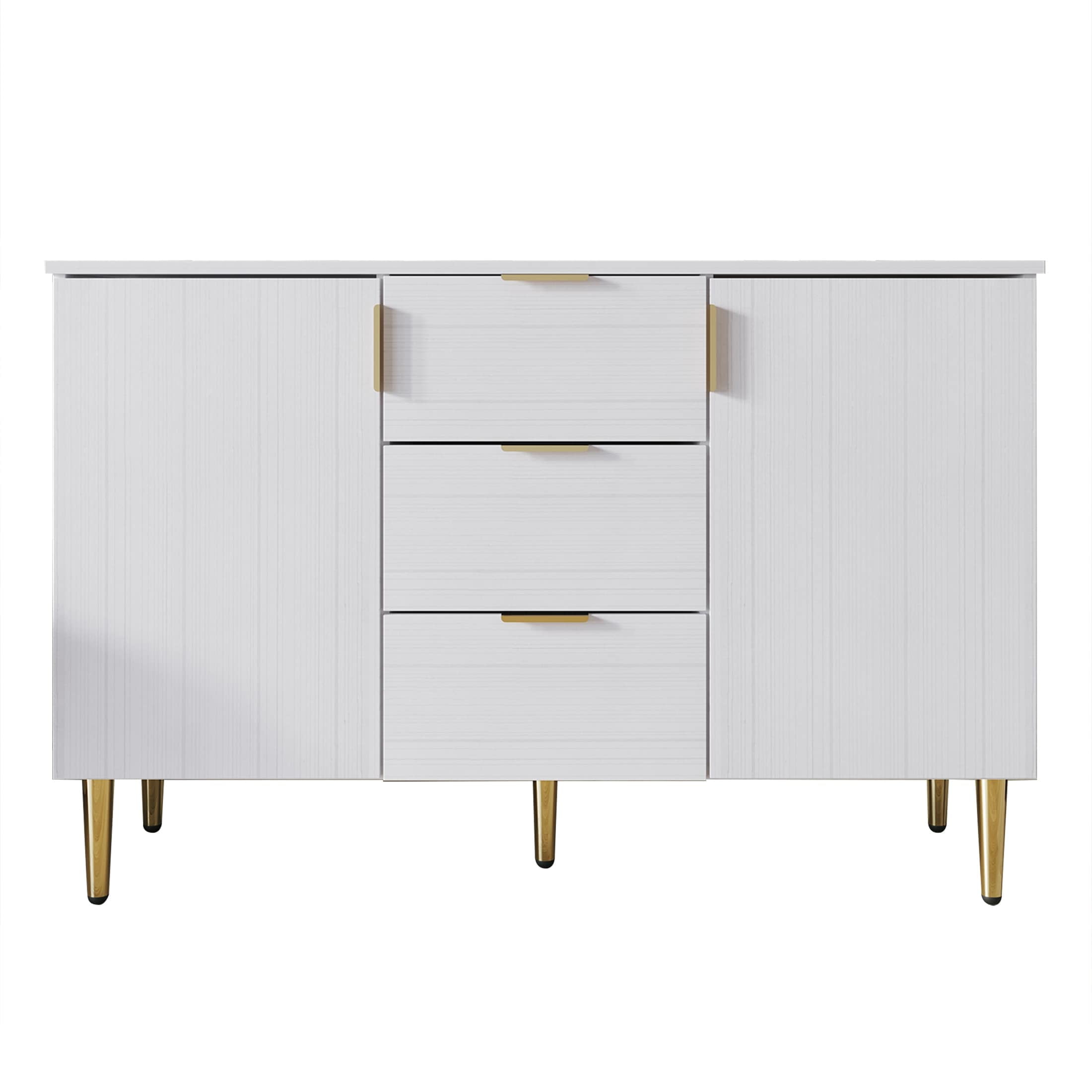 CraftPorch Luxurious Clean-Lines Sideboard White - Walmart.com