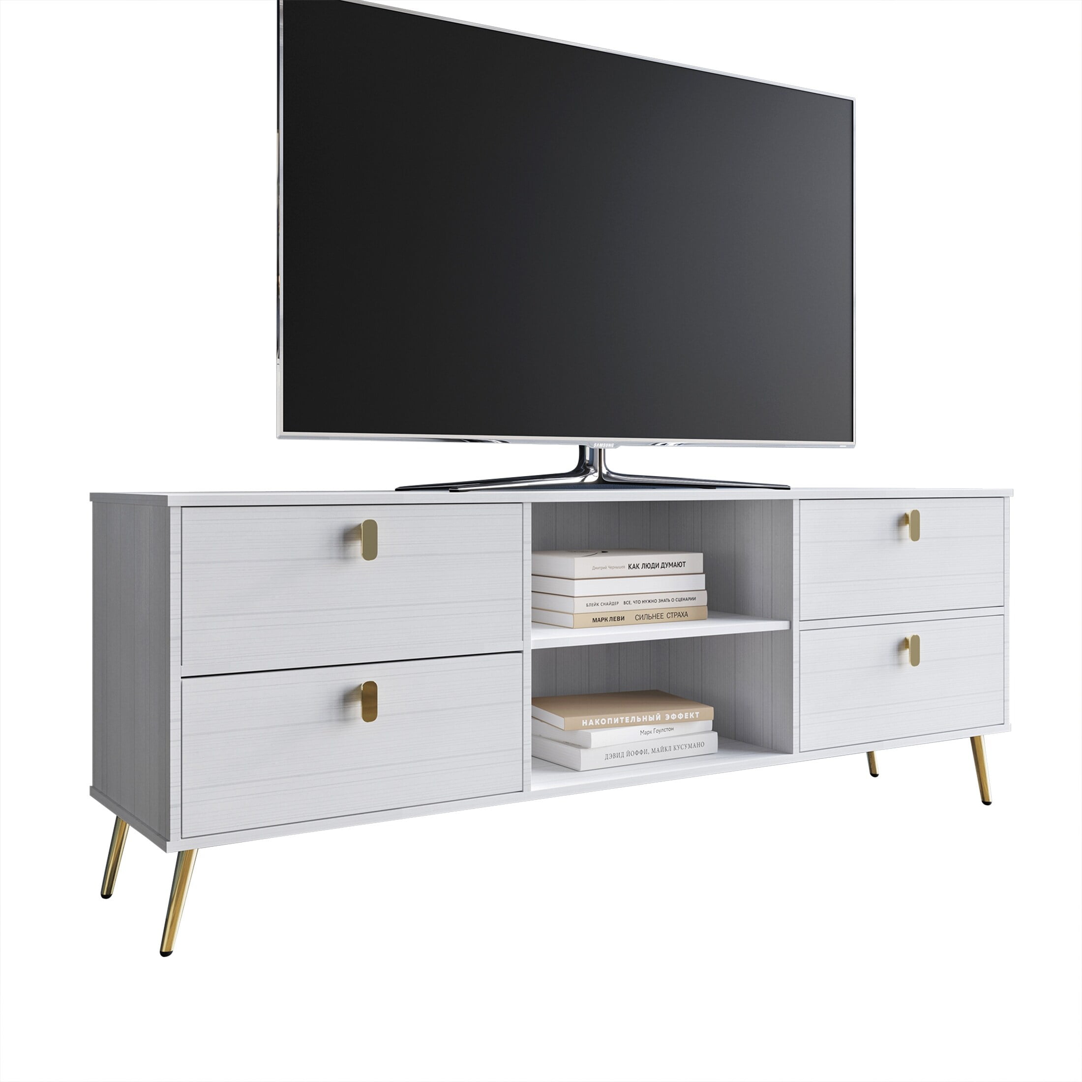 CraftPorch Modern Minimalist TV Console - Walmart.com