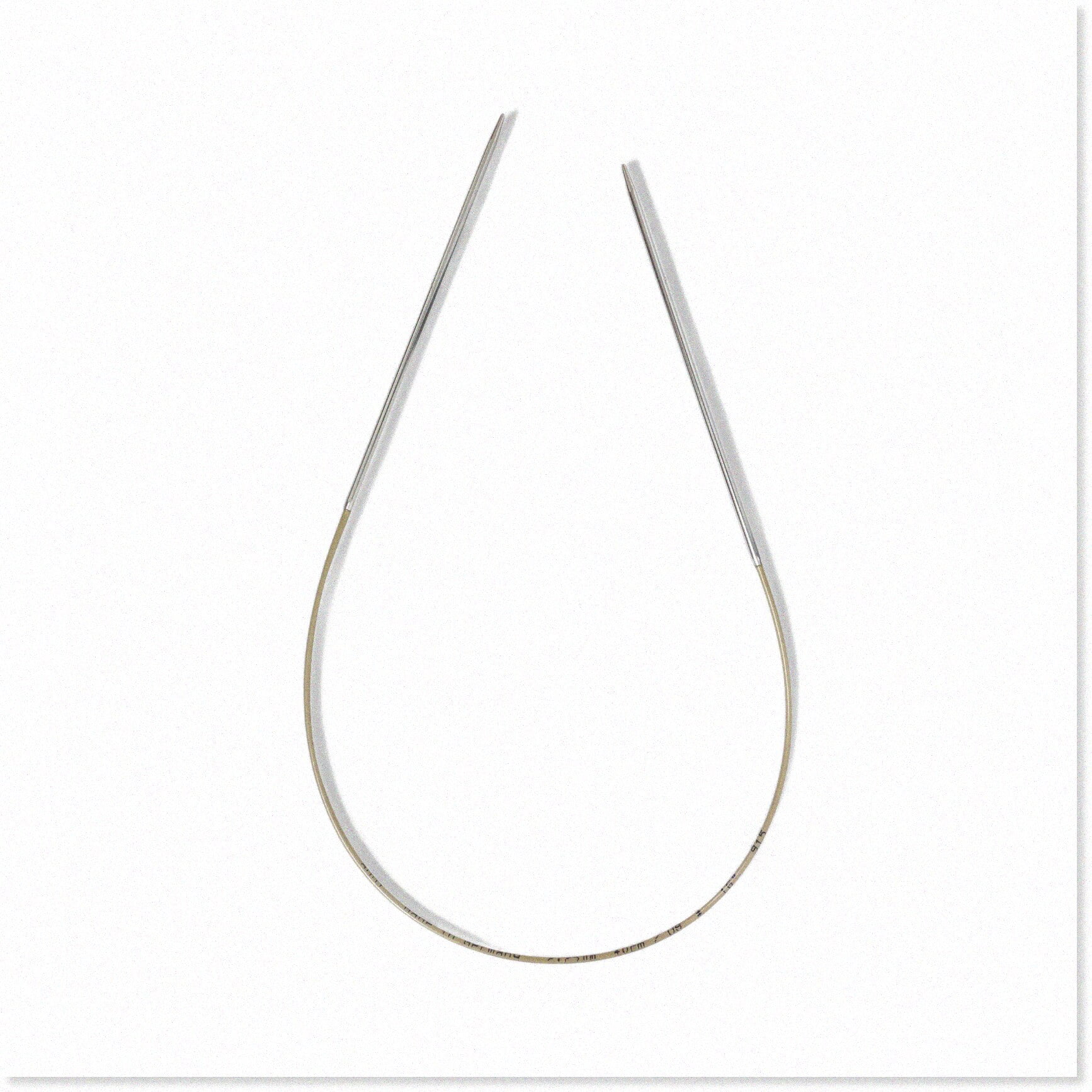 CraftPro 40cm Circular Knitting Needle - Precision 2.25mm Craft Tool ...