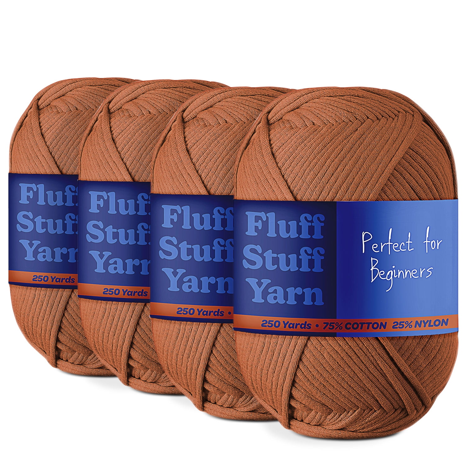 (1 pack) LammaLoe Cotton Yarn For Crocheting And Knitting, (250 Yards ...