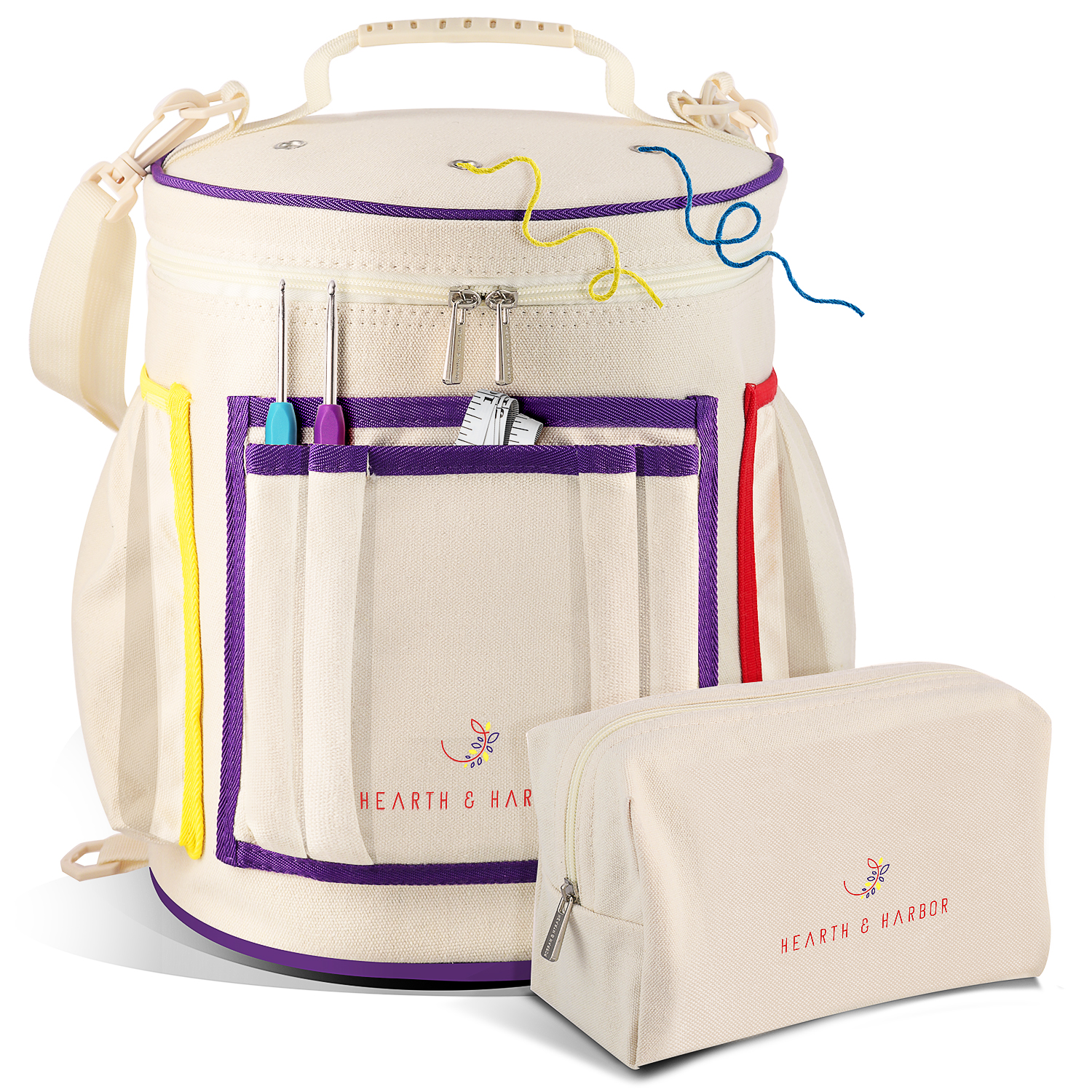 Craft Mates Portable Storage Organizer for Crafting Supplies, 14 ...