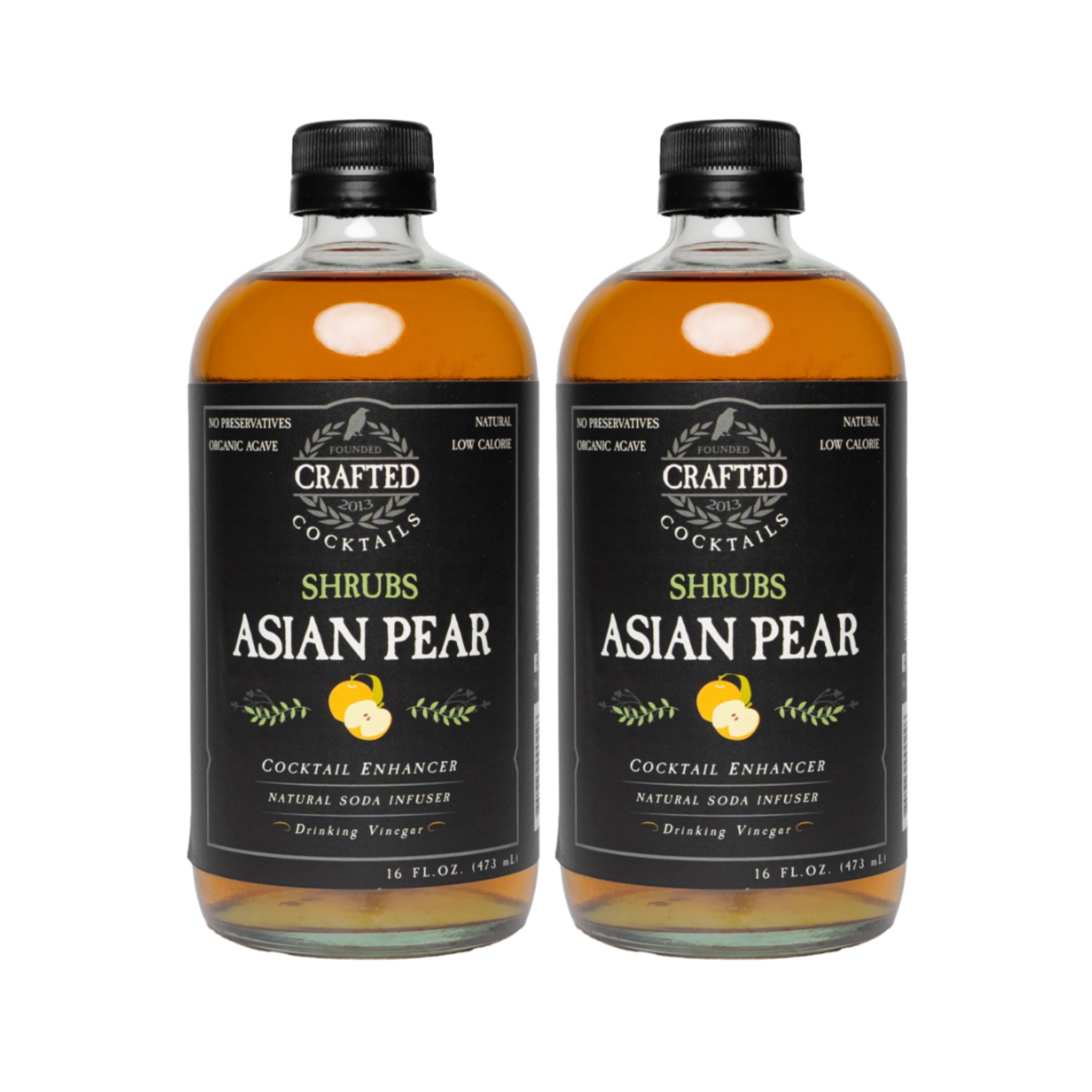 Crafted Cocktails Asian Pear Shrubs, 16 fl oz, 2 Pack | Drinking ...