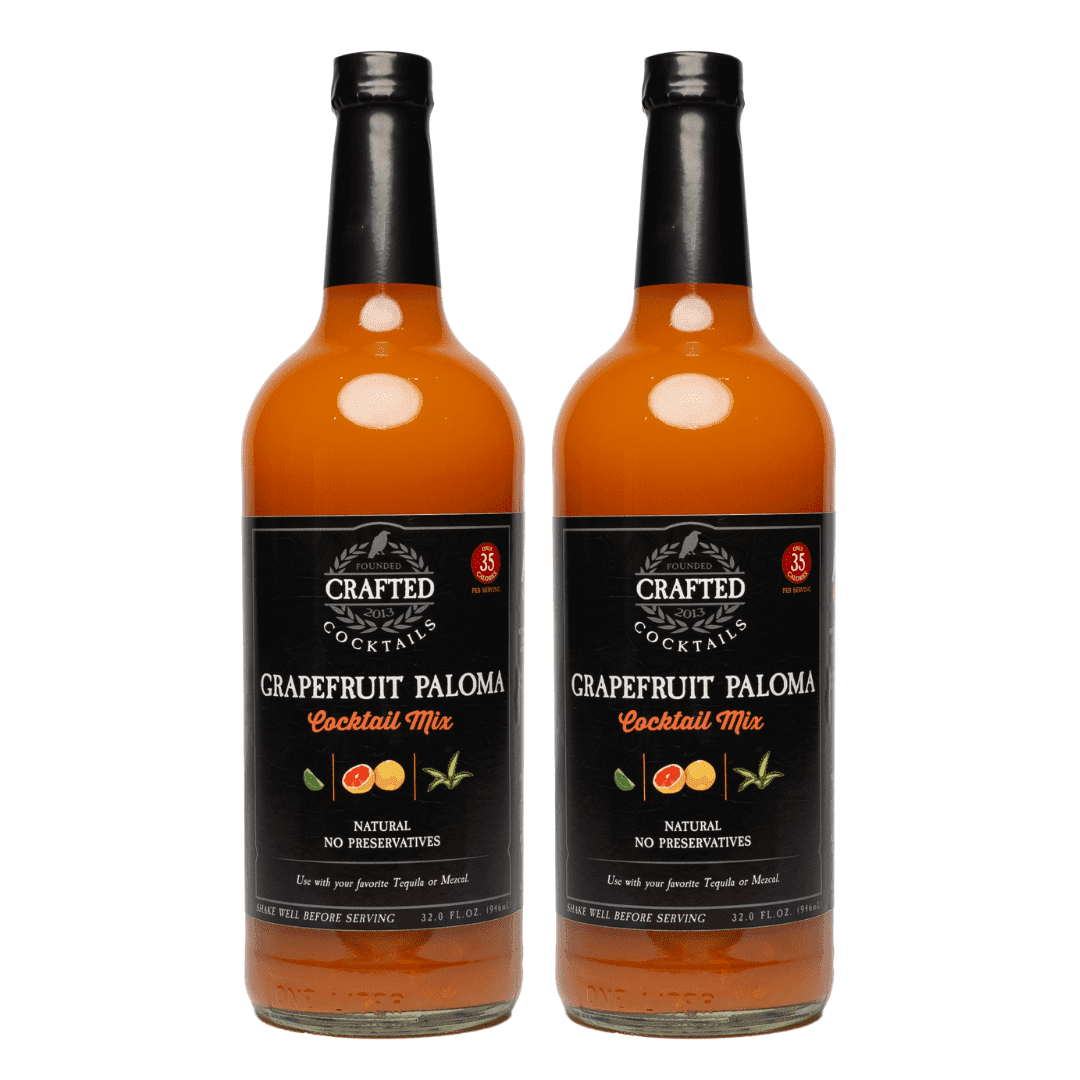 Crafted Cocktails Grapefruit Paloma Mix | 2 Pack | Pink Grapefruit ...