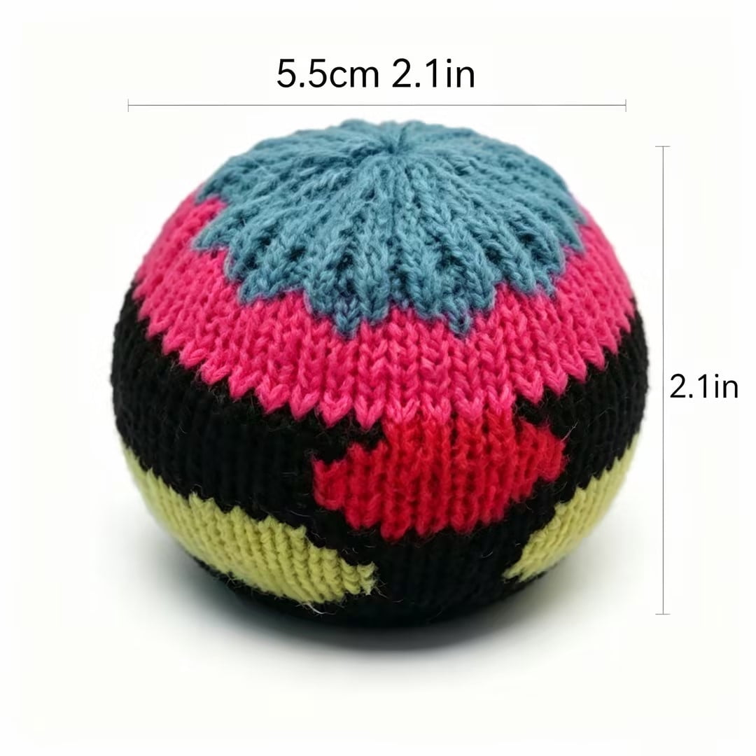 Crafted Footbag for Kickball, Juggling Balls for Beginners, Assorted ...