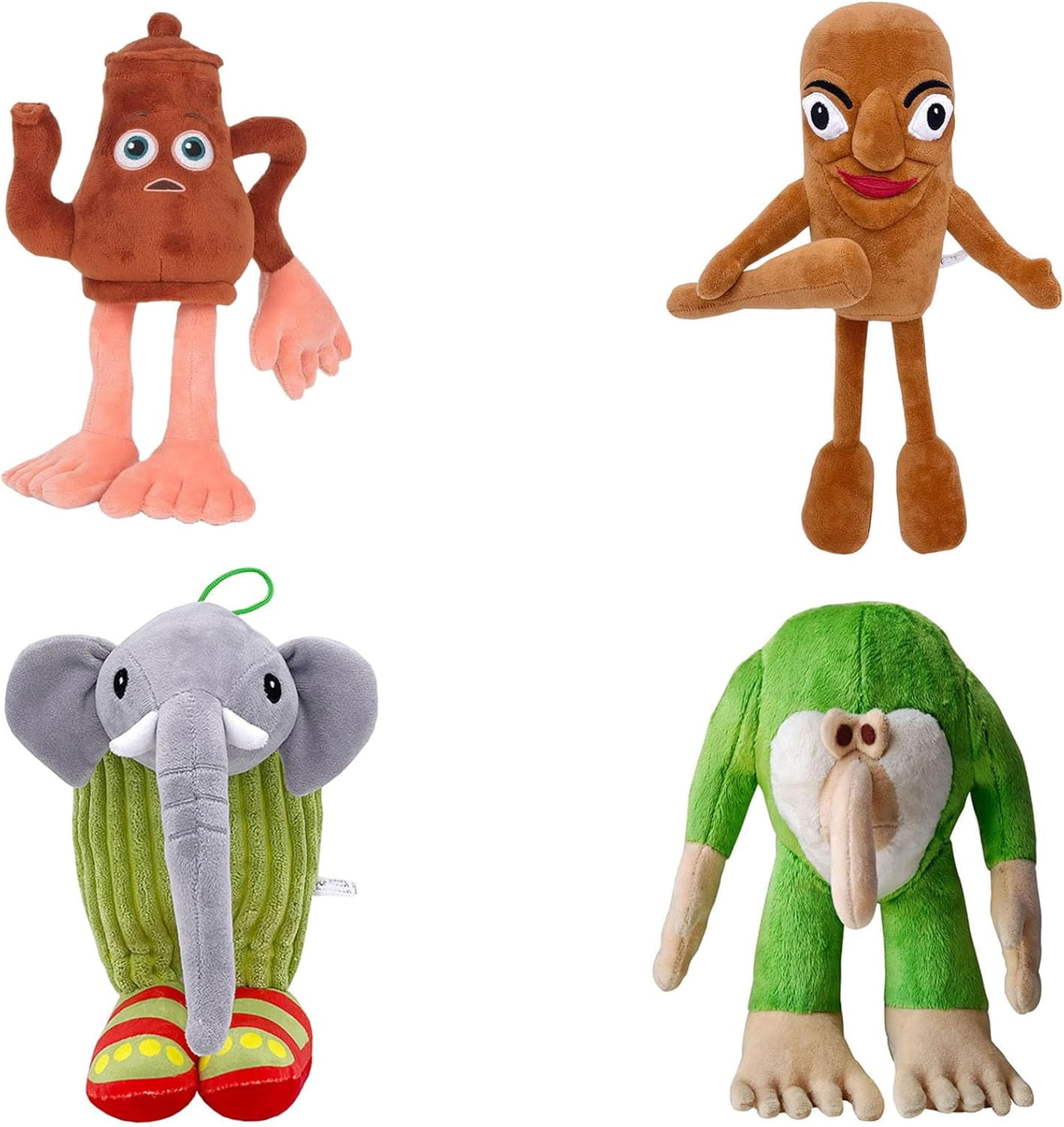 Crafted Italian Brainrot Animals Plush, Brainrot Evolution Plushie ...