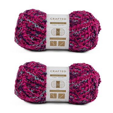 Crafted by Catherine Ivory Chunky Chenille Jumbo Yarn, 41 yards, 10.5oz ...