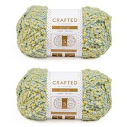 Crafted by Catherine Rainbow Multi Chunky Heather Super Bulky Yarn, 49 ...