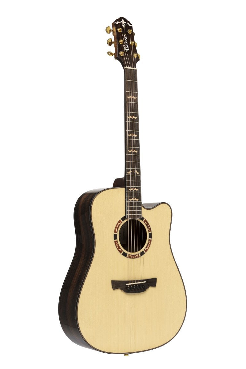 Crafter Stage 22 Dreadnought Acoustic Electric Guitar - STG D22CE PRO ...