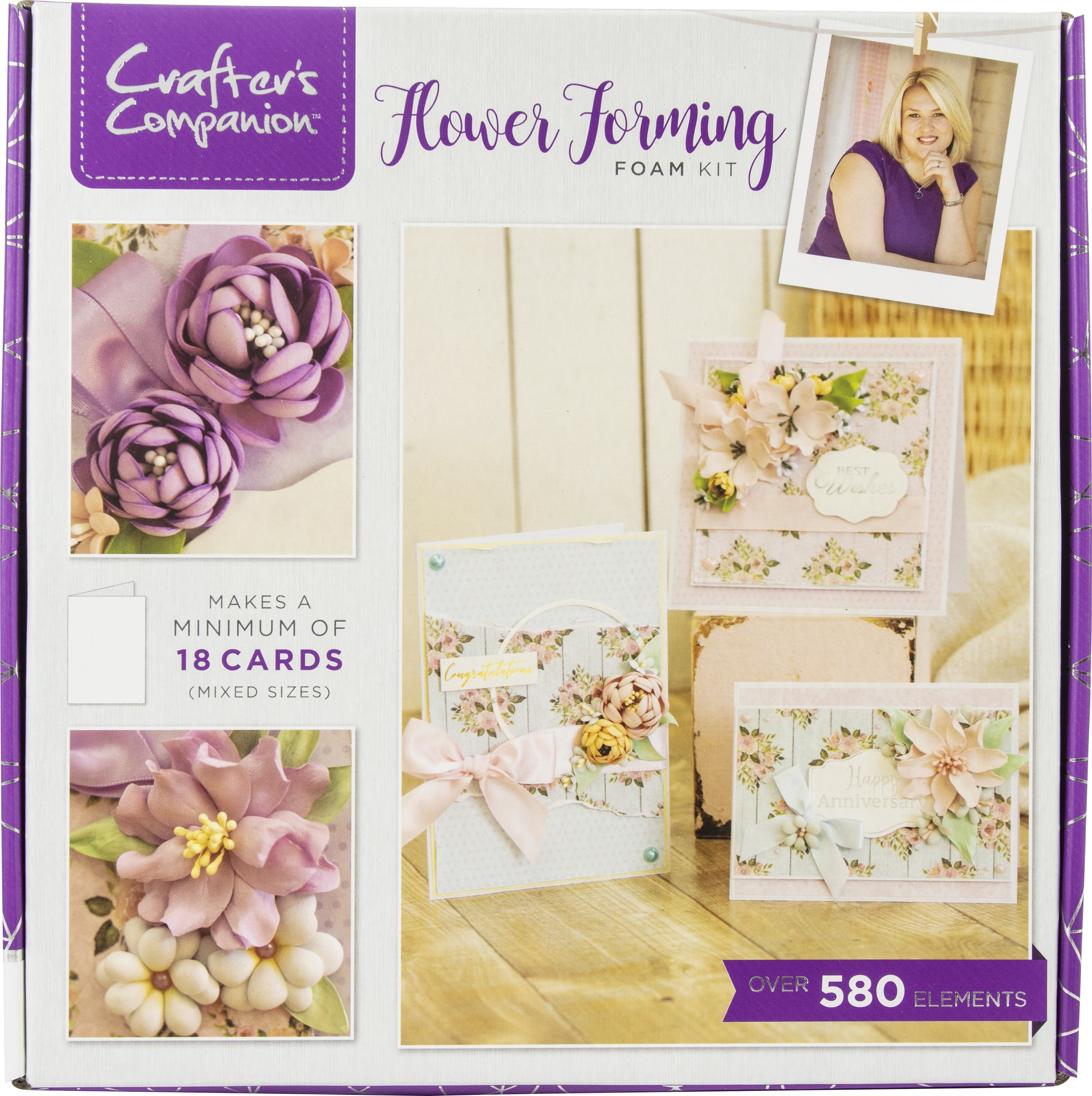 Crafter's Companion Craft Box Kit-Foam Flower Forming - Walmart.com