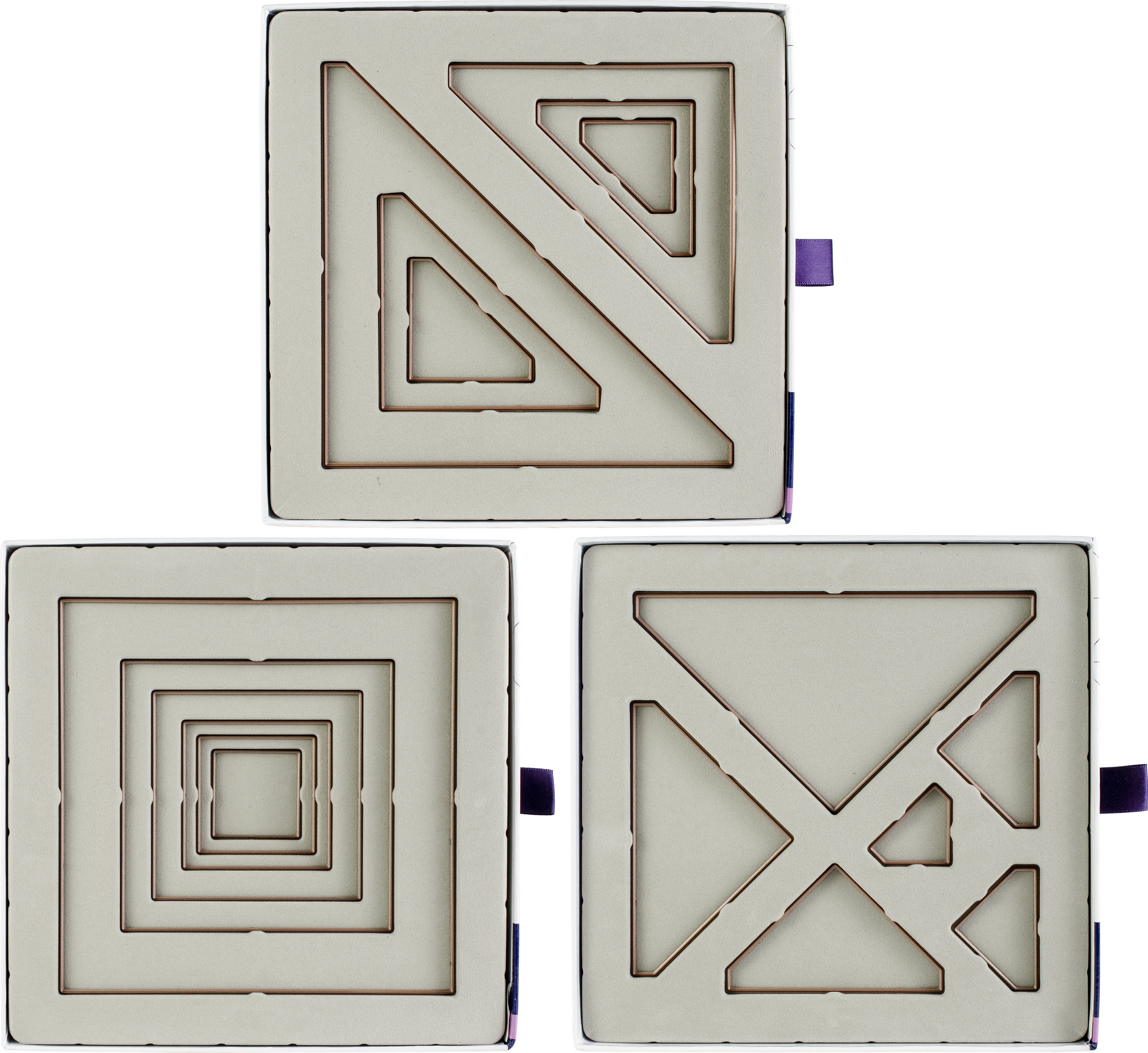 Crafter's Companion Gemini Build-A-Block Patchwork Dies-3", 4", 6", 8 ...