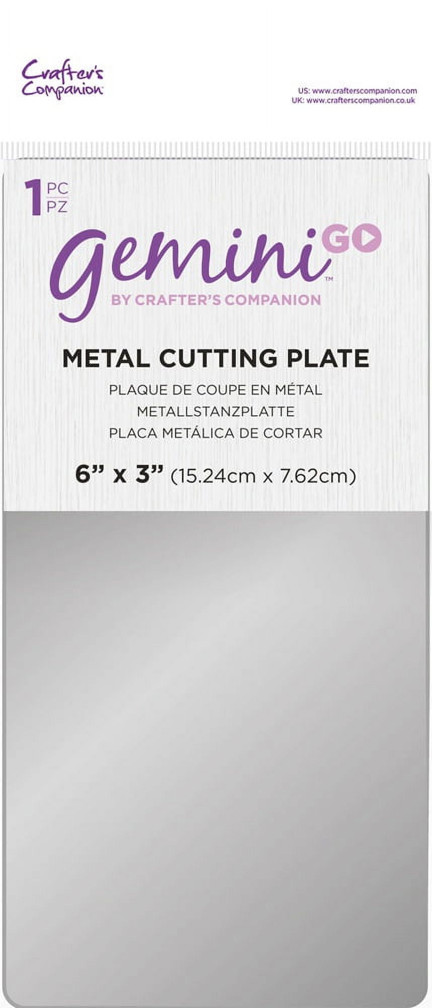 Crafter's Companion Gemini GO Metal Cutting Plate-6"X3" - Walmart.com