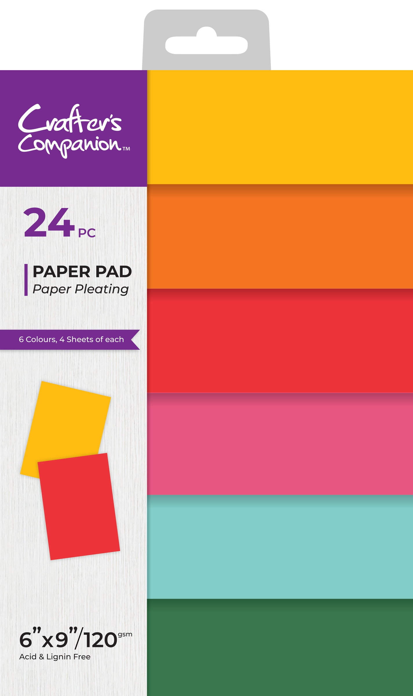 Crafter's Companion Paper Pad 6"X9"-Resist Paper - Walmart.com