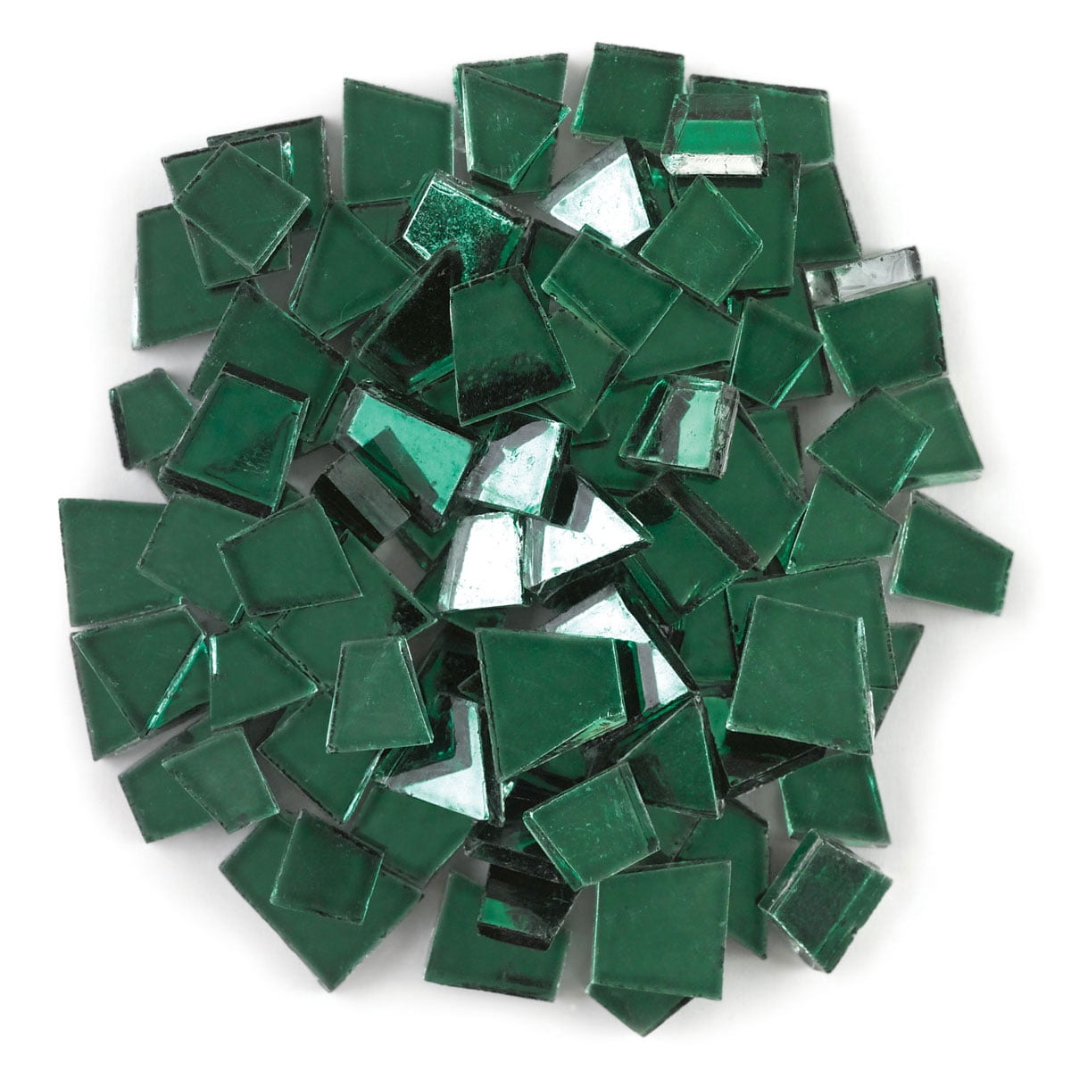 Crafter's Cut Pre-Cut Mirror Tiles - Forest, 8 oz - Walmart.com