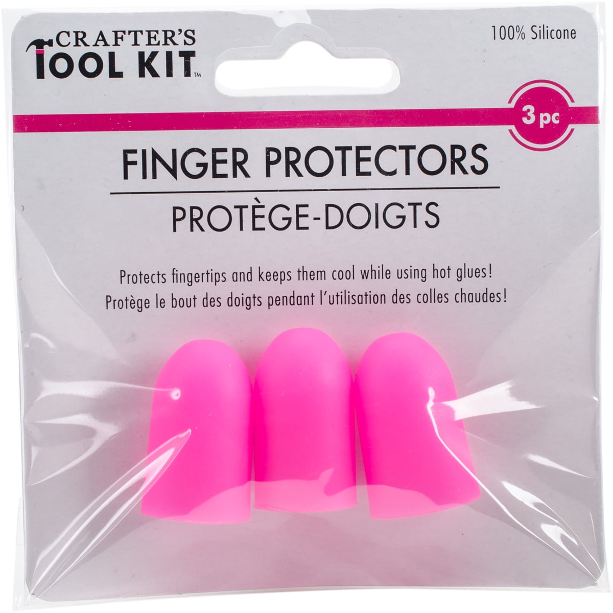 Crafter's Tool Kit Finger Protectors 3/Pkg - Walmart.com