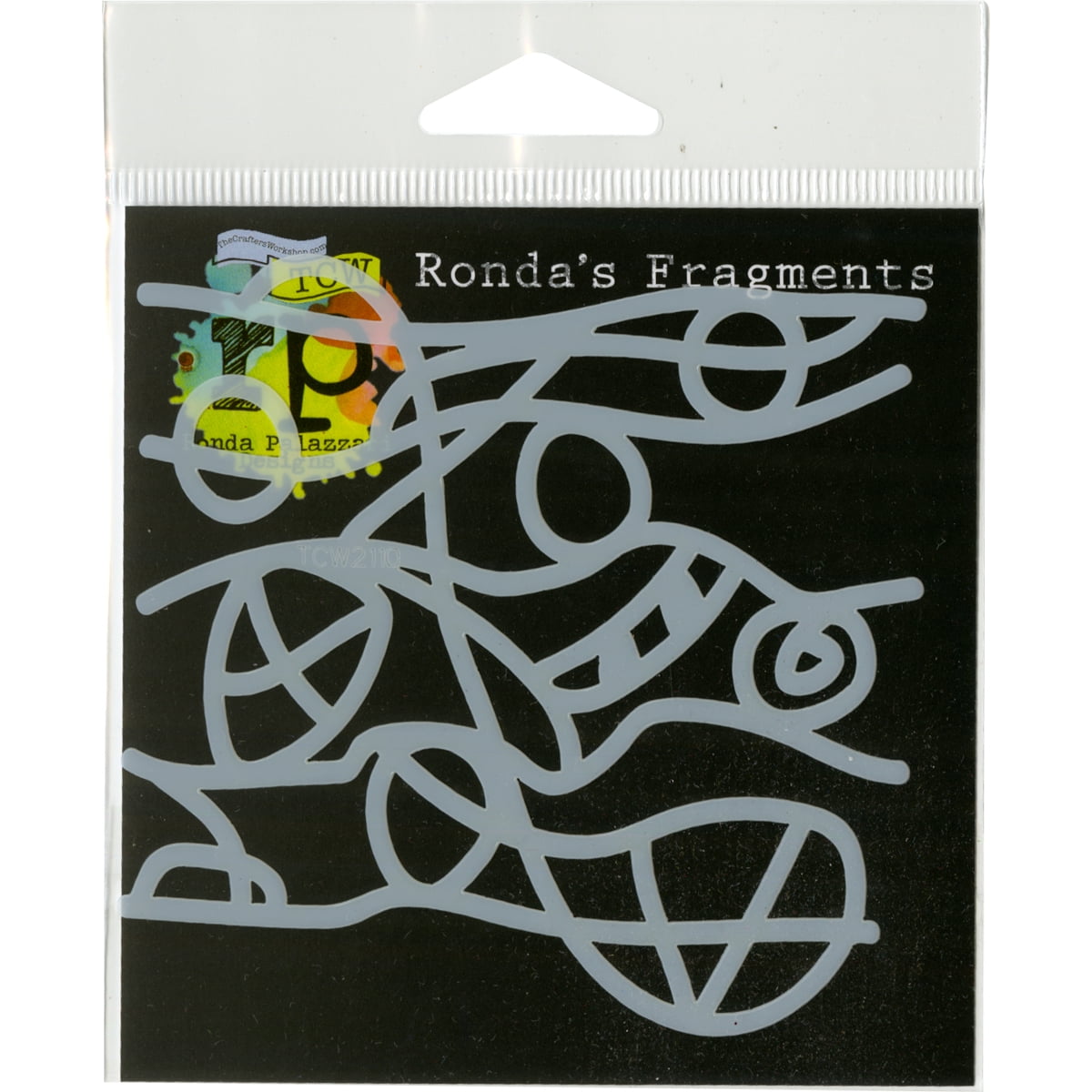 Crafter's Workshop Fragments Templates 4"X4"-Freeform, Pk 6, Crafters ...