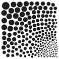 Crafter's Workshop Template 6"X6"-Circle Explosion - Walmart.com