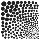 Crafter's Workshop Template 6"X6"-Circle Explosion - Walmart.com