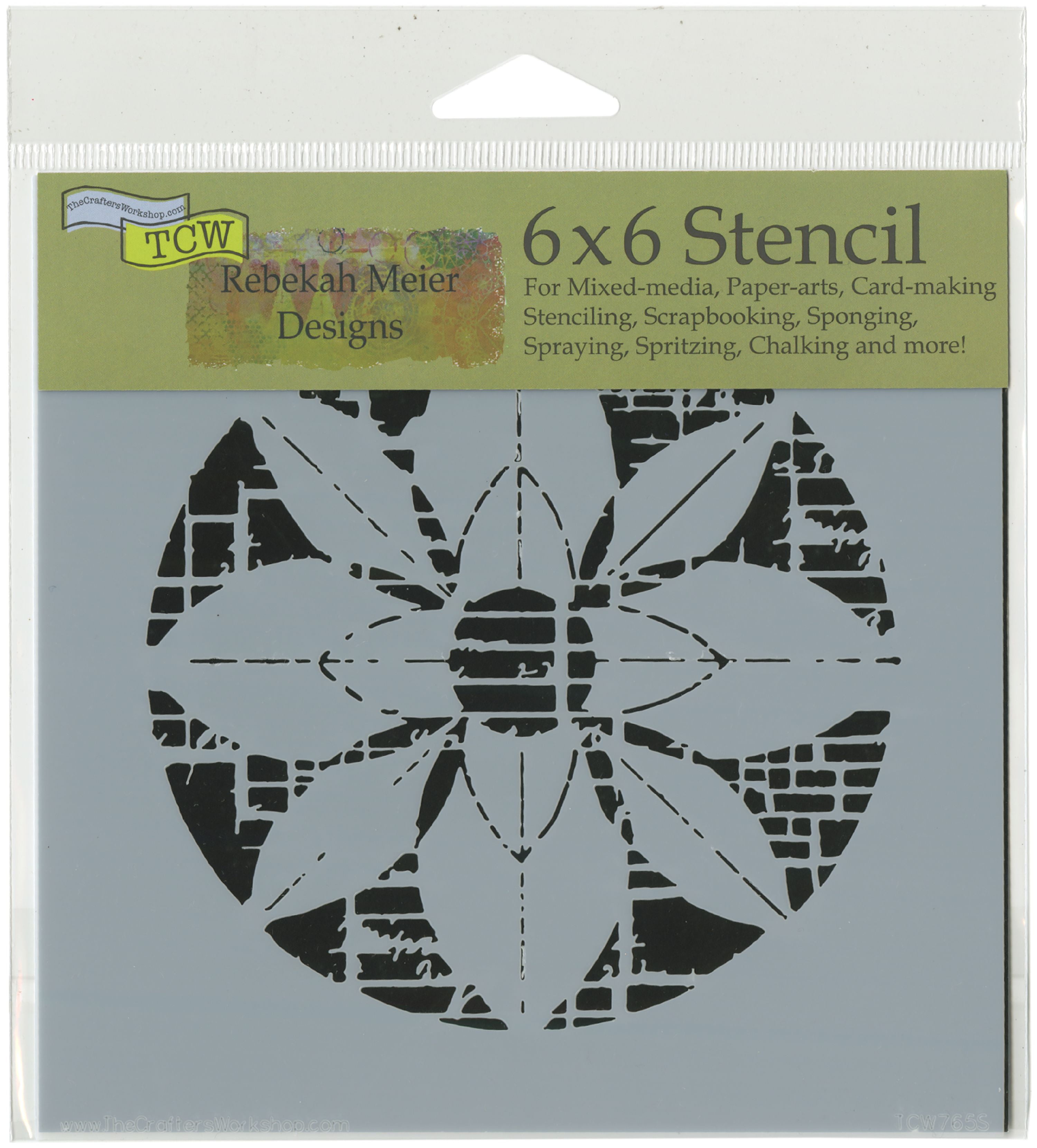 Crafter's Workshop Template 6"X6"-Flower Grid - Walmart.com