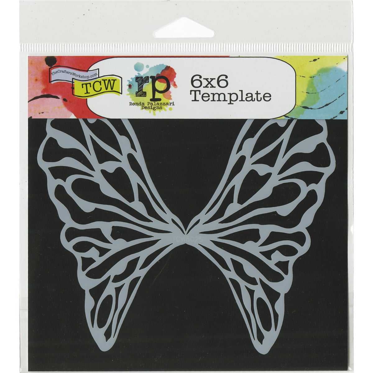 Crafter's Workshop Template 6"X6"-Painted Lady, Pk 3, Crafters Workshop ...