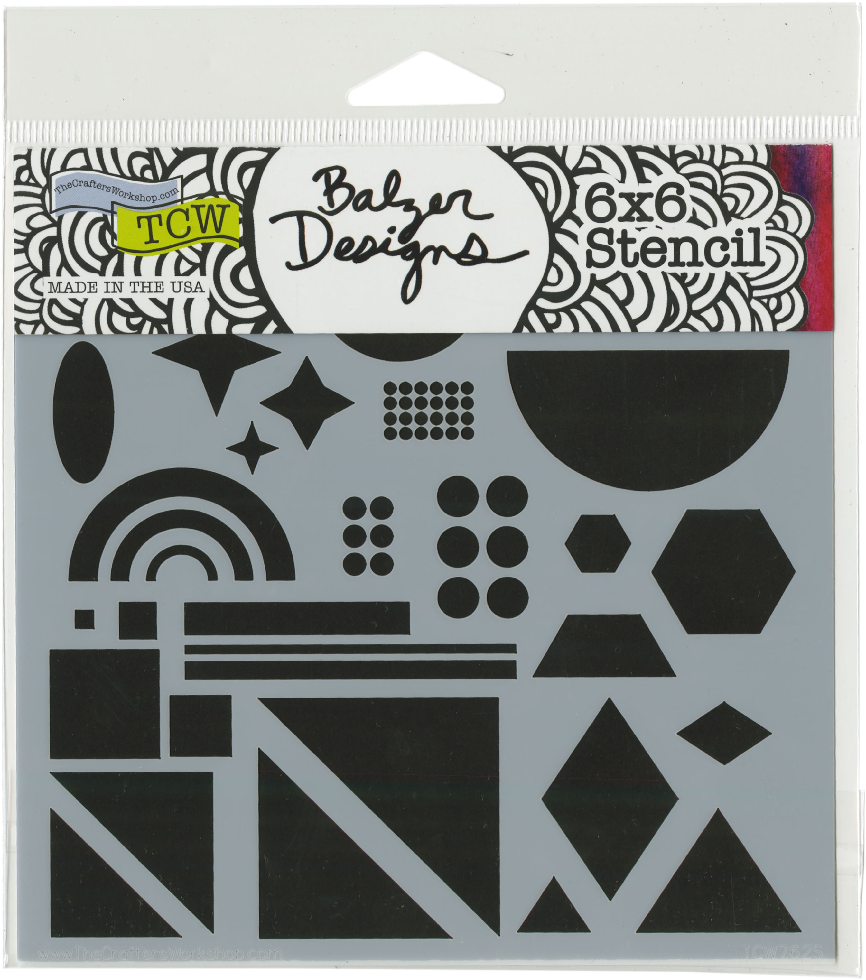 Crafter's Workshop Template 6"X6"-Shapes - Walmart.com
