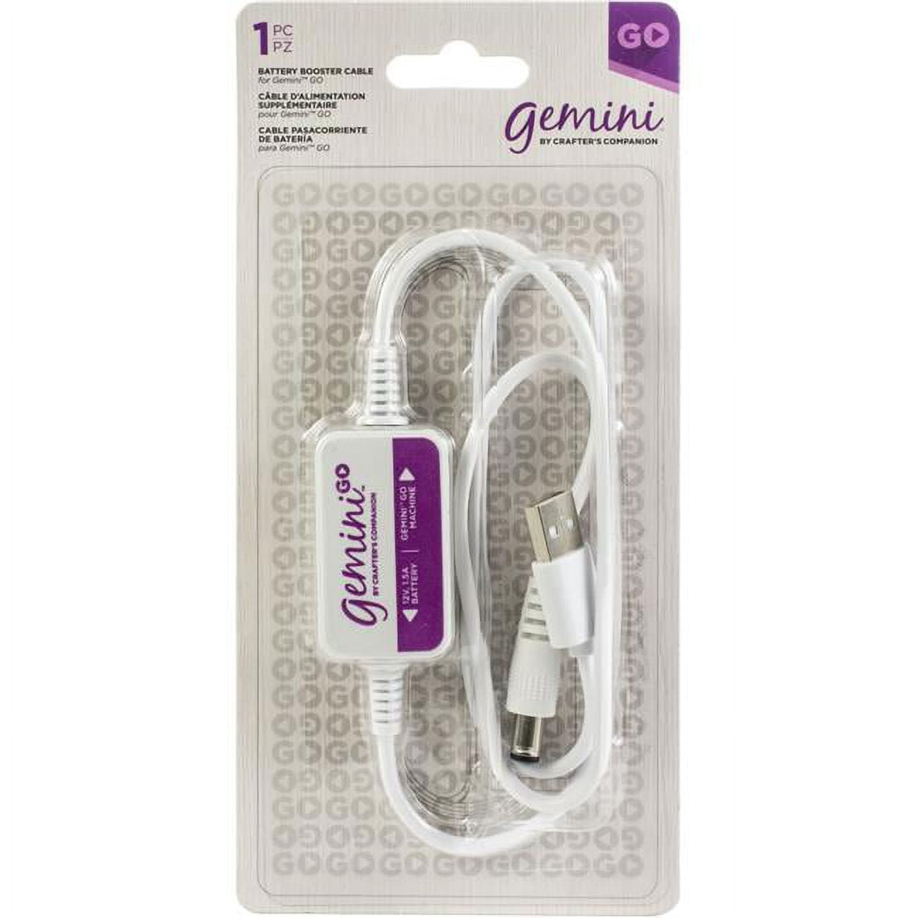 Crafters Companion Gemini Go Booster Cable GEMGO-ACC-BCBL - Walmart.com