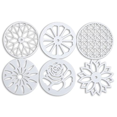 Crafters Elements Soap Pull Through Mold 6 Acrylic Designs for Column ...