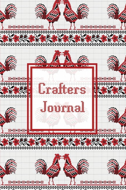 Crafters Journal: Project Planner, Design & Track Cross Stitch Ideas ...