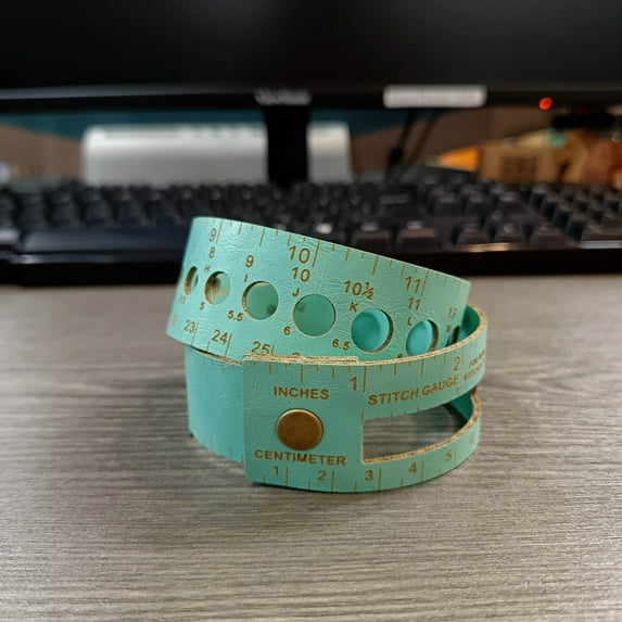 The Crafters' Multi-Wrap,7-in-1 Leather Measuring Tool, Handmade ...