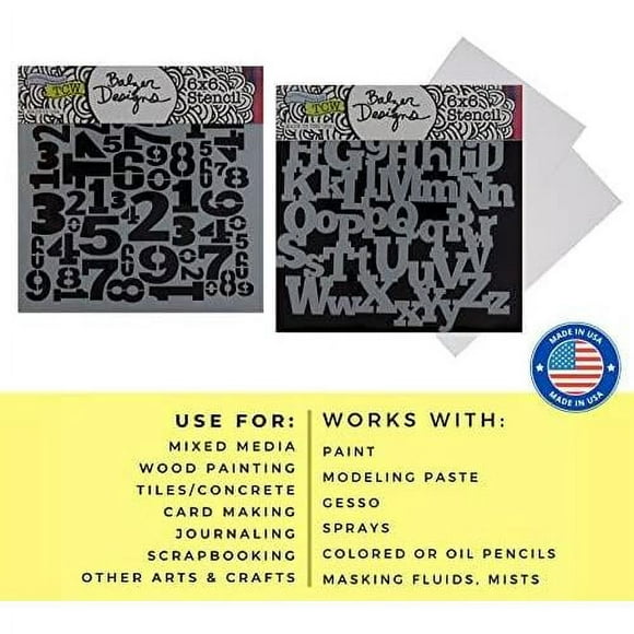 Fancy Letter Stencil