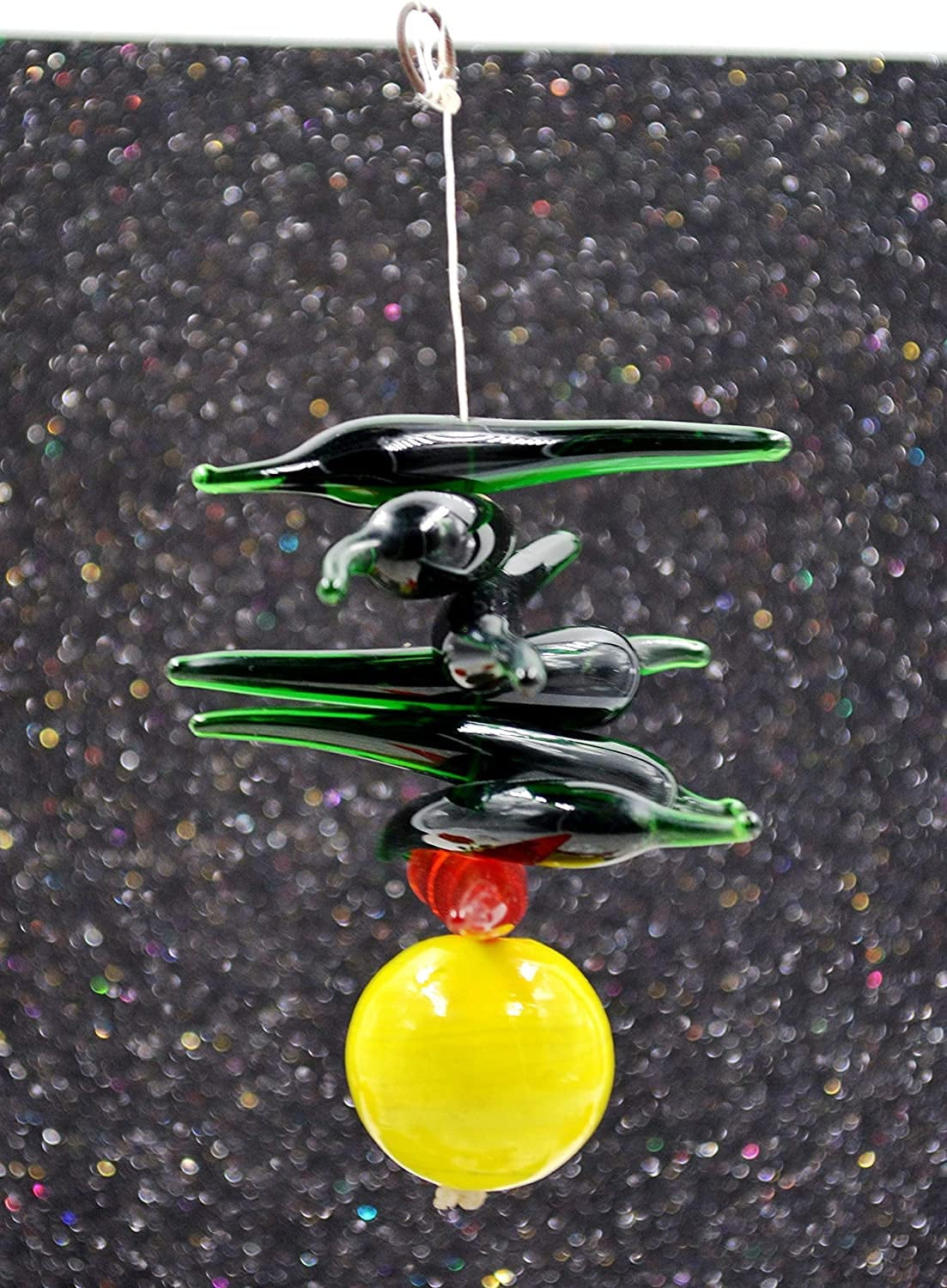 Craftfry Crystal Products VastuFeng Green Yellow Nimbu Mirch Wall ...