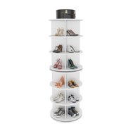 SULIVES 360° Spinning Shoe Rack: 7 Storage Layers, Holds 28 Pairs, for ...