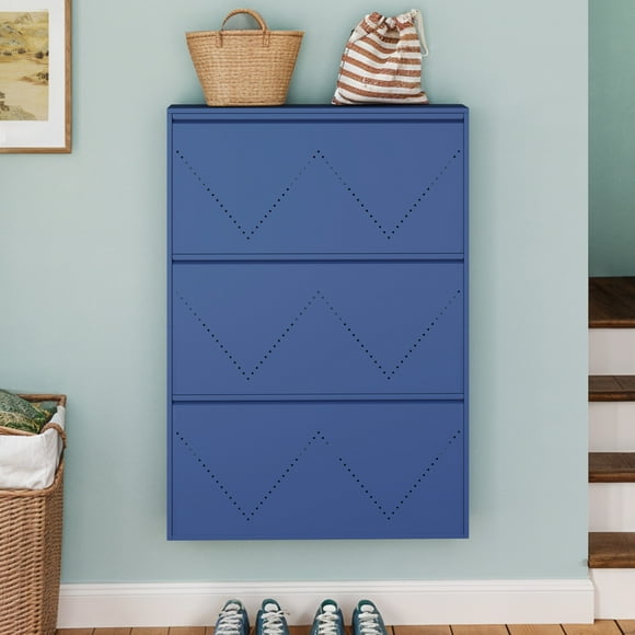 Wall Mounted Shoe Cabinet