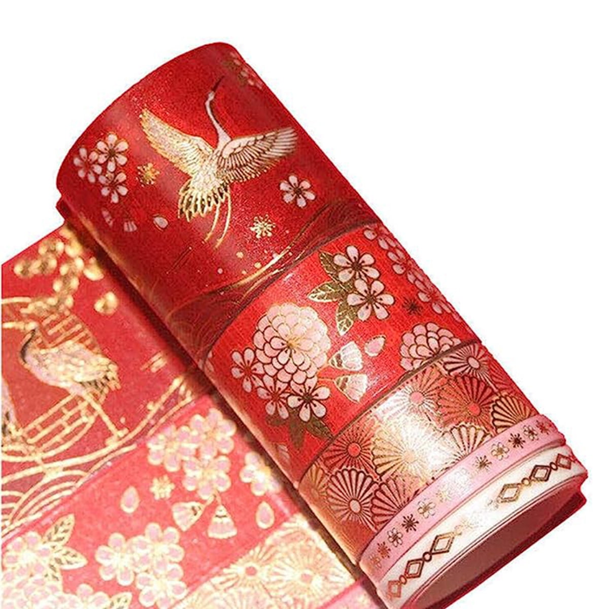 Crafting Mastery: Japanese Style Paper, 5 Sheets Of Square Origami ...