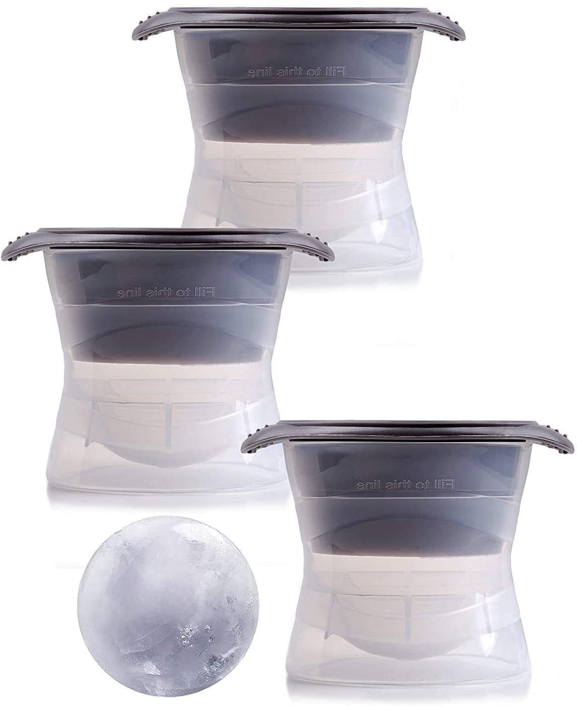 Crafting Perfectly Round Ice Balls for Chilled Beverages Spherical Ice ...