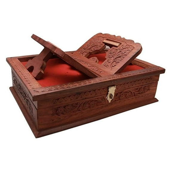 Crafting with Love A Beautiful Wooden HOLY Book Stand Box for Reading ...