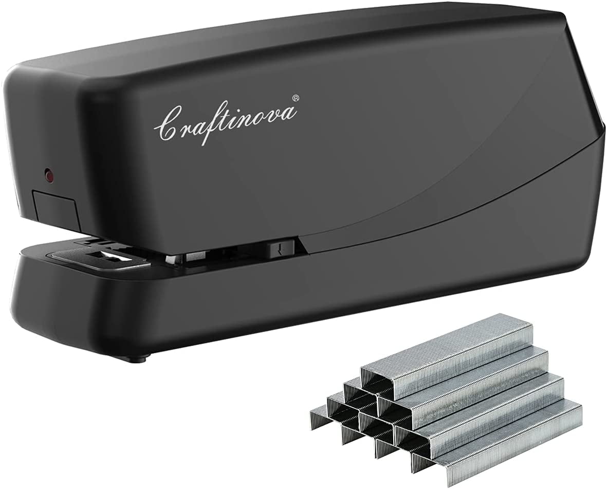 Craftinova Electric Stapler, Automatic Stapler Desktop, 25 Sheet ...