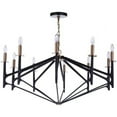 Craftmade 55510-FBSB The Reserve 10 Light 43" Wide Taper Candle Style ...