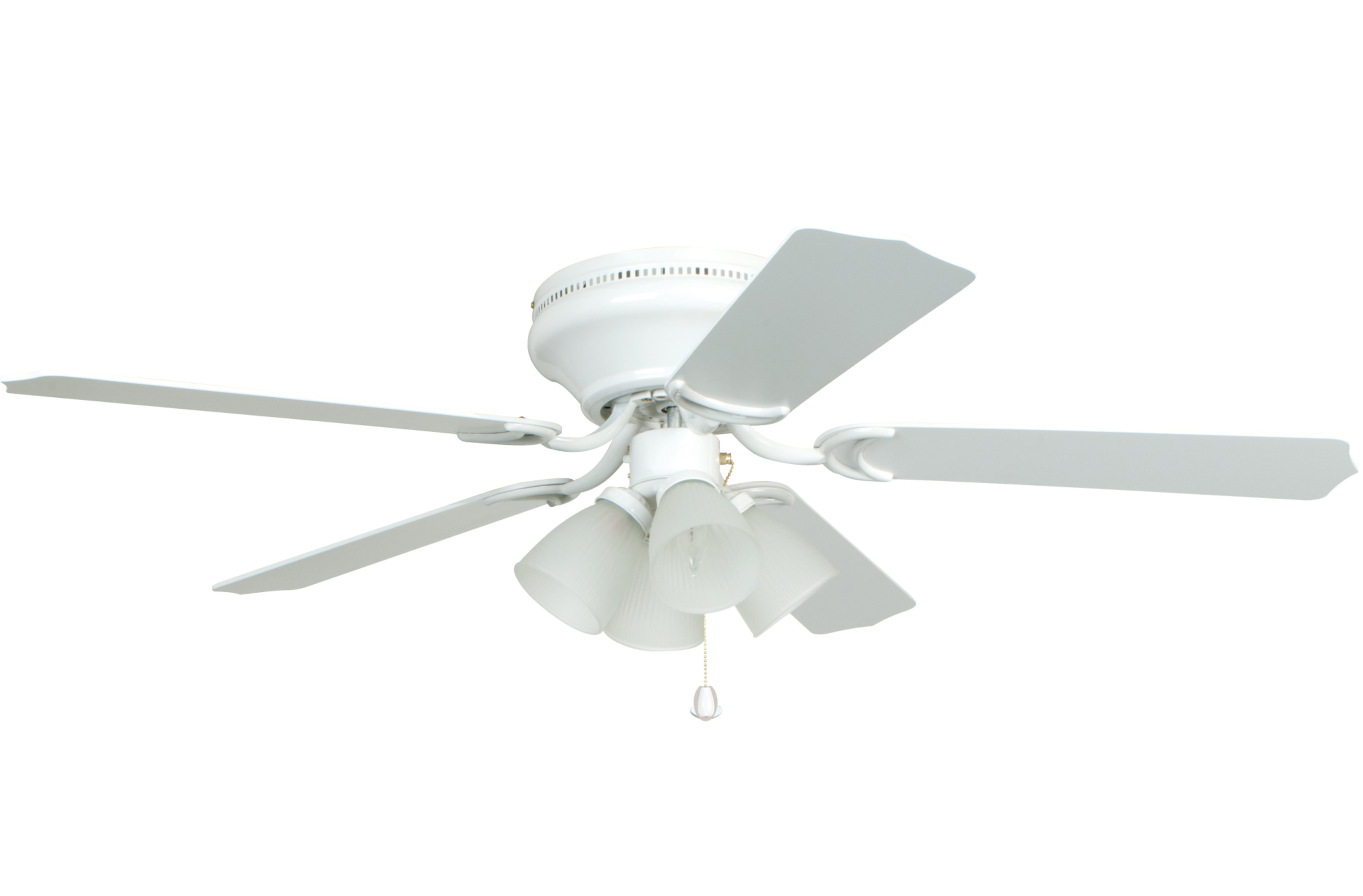 Mainstays 44" White Hugger Ceiling Fan, 5-Blade - Walmart.com