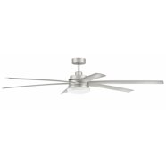 Springer Collection 52-Inch Matte Black 12-Blade DC Motor Windmill ...