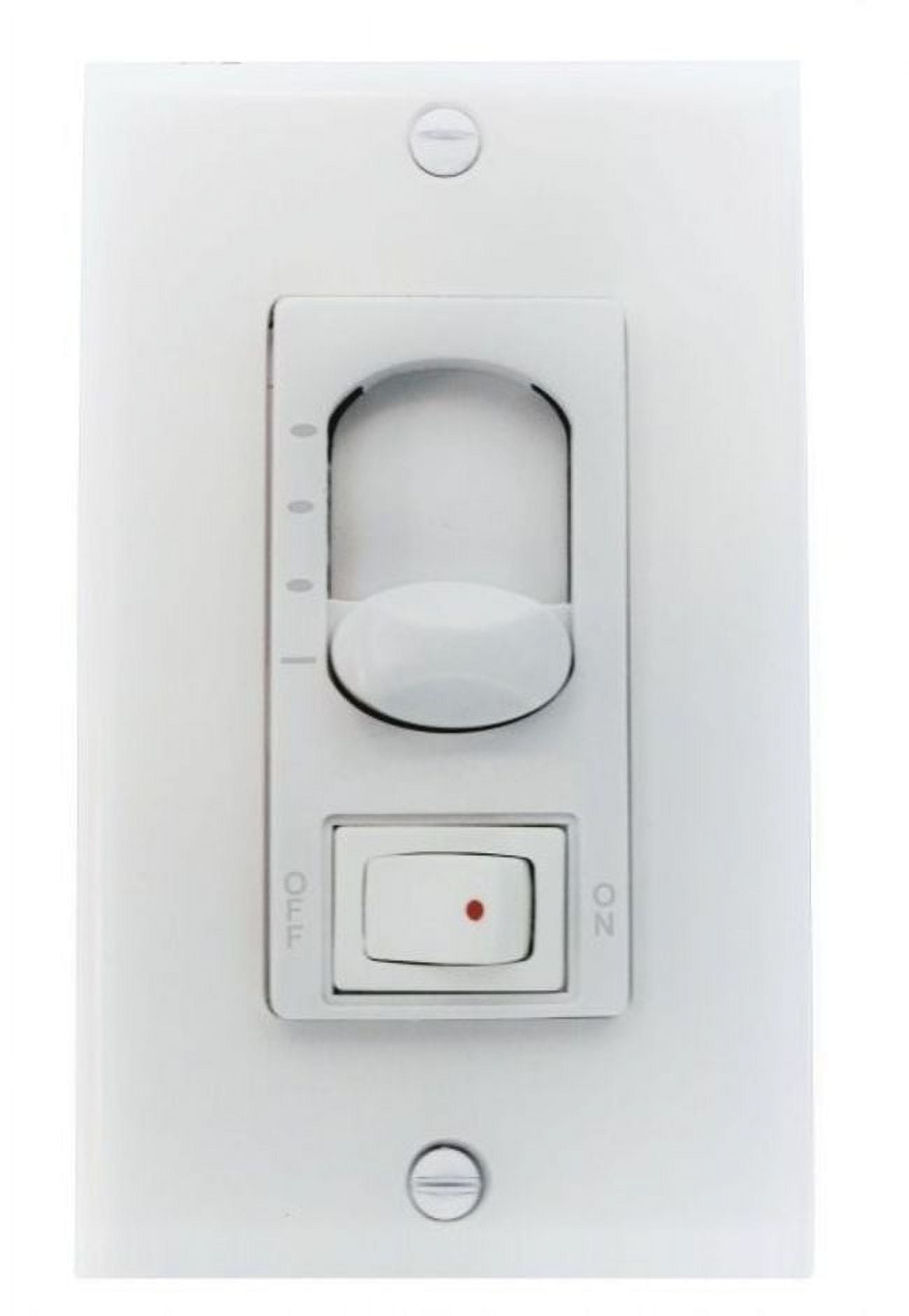 Craftmade Cm-8 3 Speed Fan Wall Control For Craftmade Fans - White ...