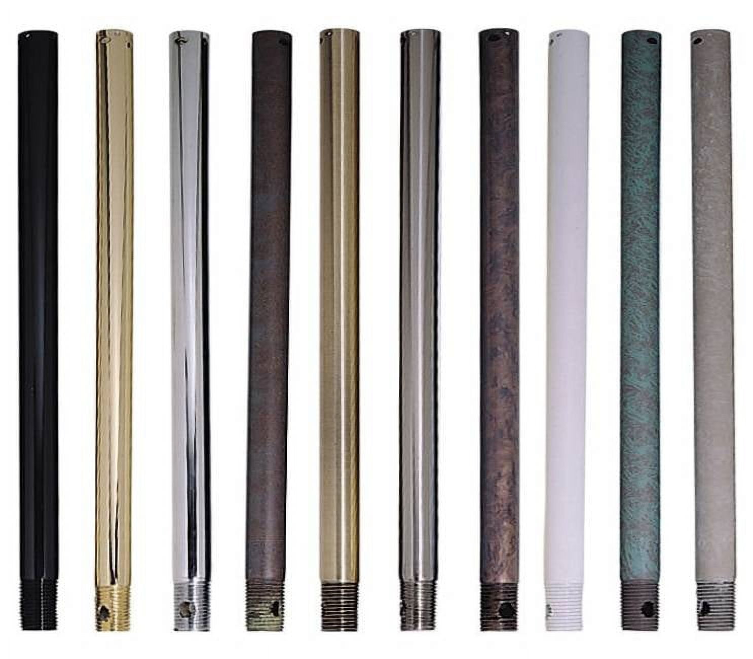 Craftmade Dr4 4" Ceiling Fan Downrod For 9' Ceilings - Nickel - Walmart.com