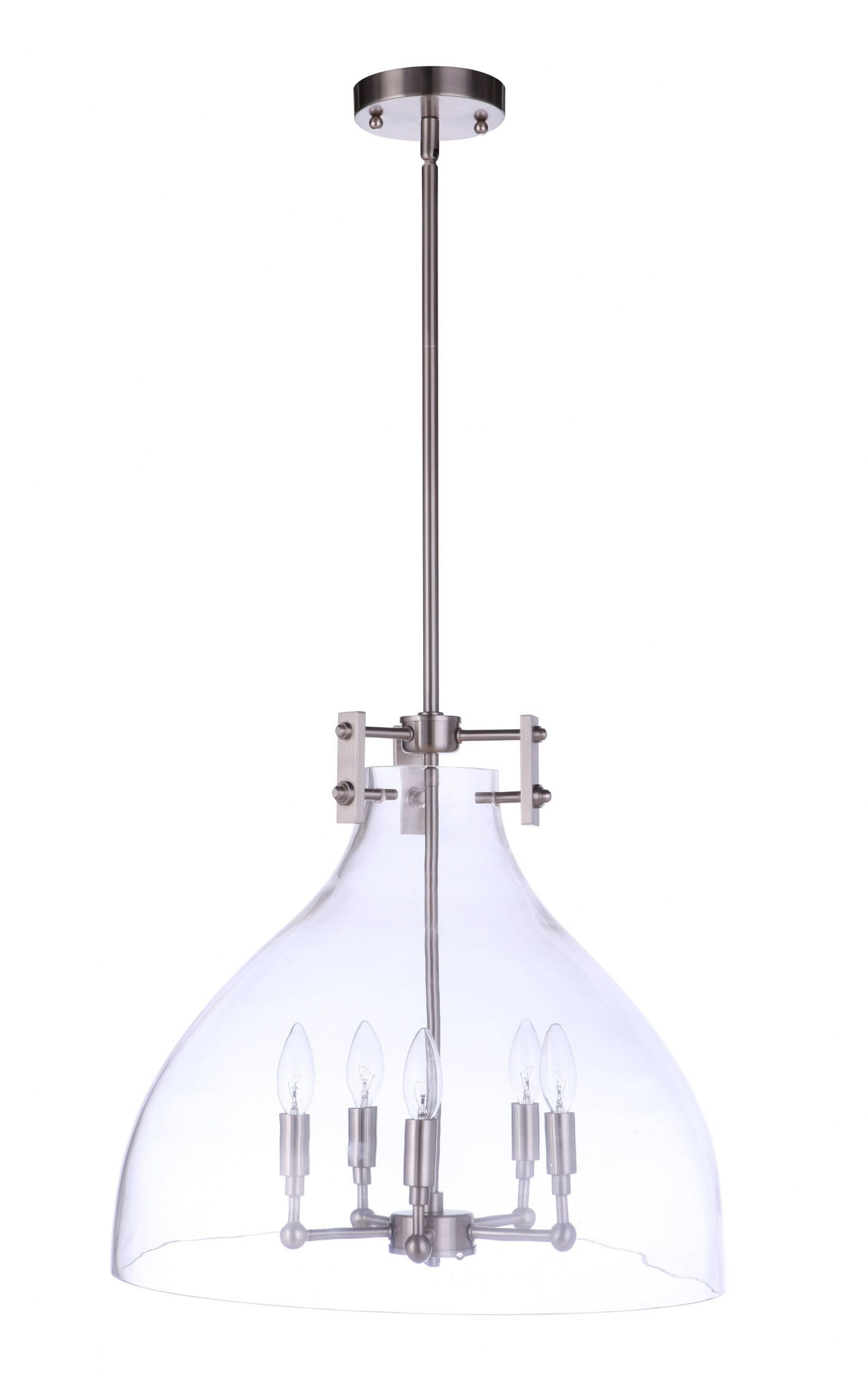 55895-BNK Craftmade Lighting Chardonnay - 5 Light Pendant In ...